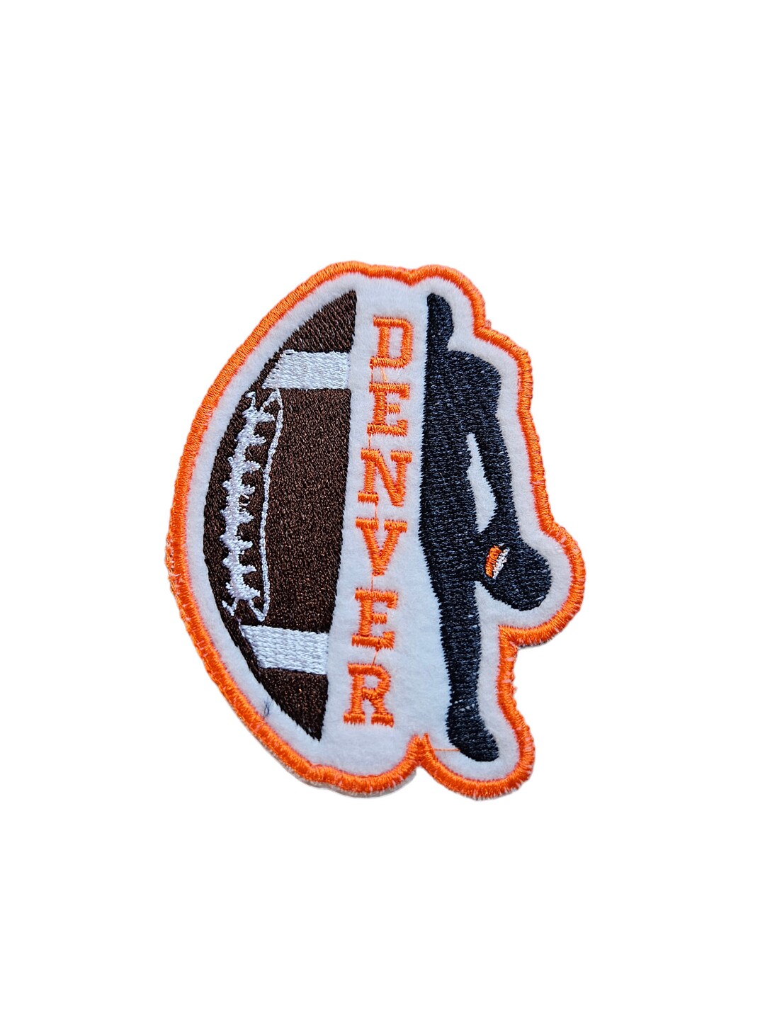Denver Football Player Iron on Patch - Etsy