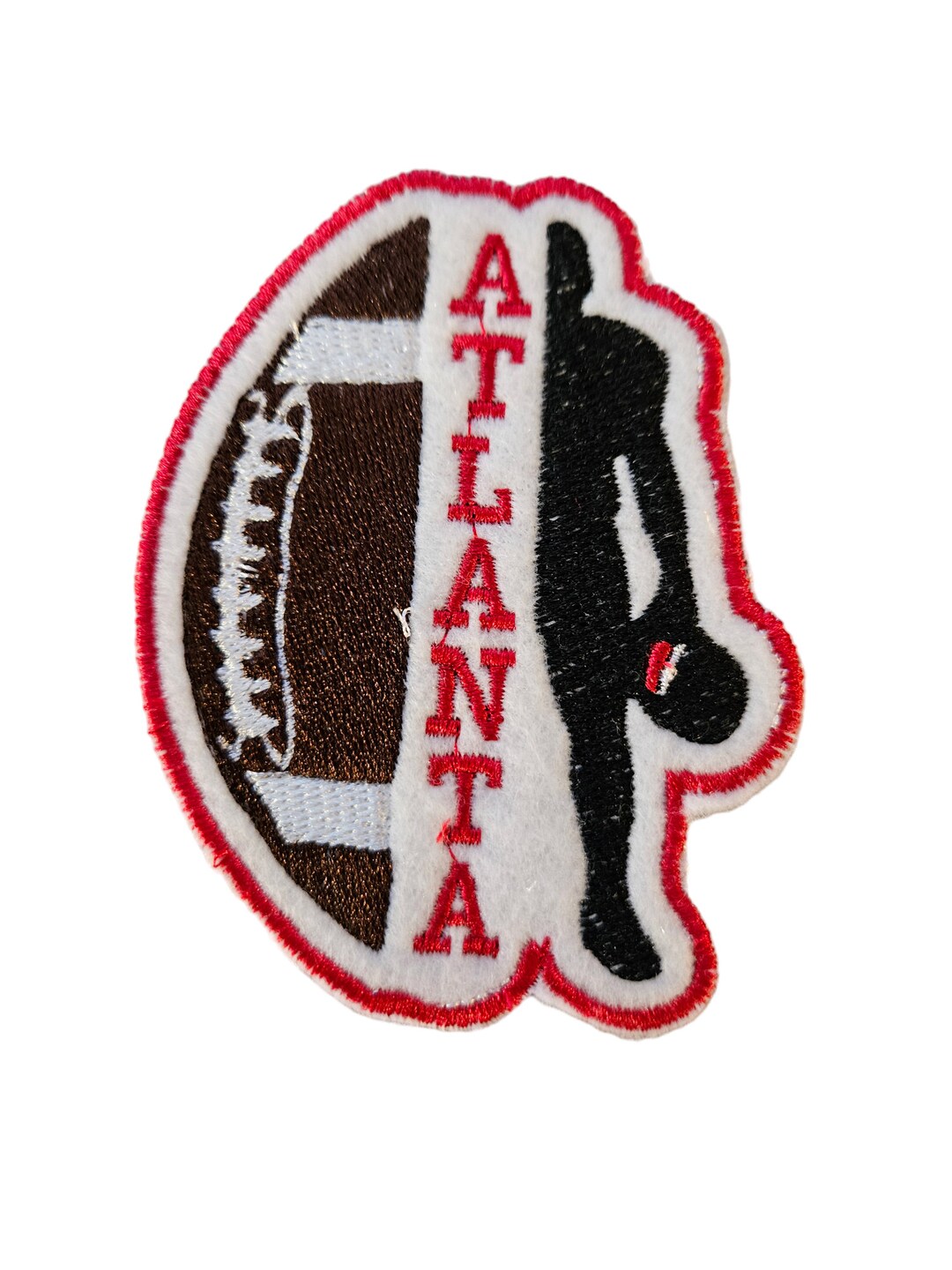 Atlanta Football Player Iron on Patch - Etsy