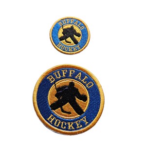 100. Buffalo Hockey Goalie Iron on Patch 2 Sizes Hockey Patch - Etsy