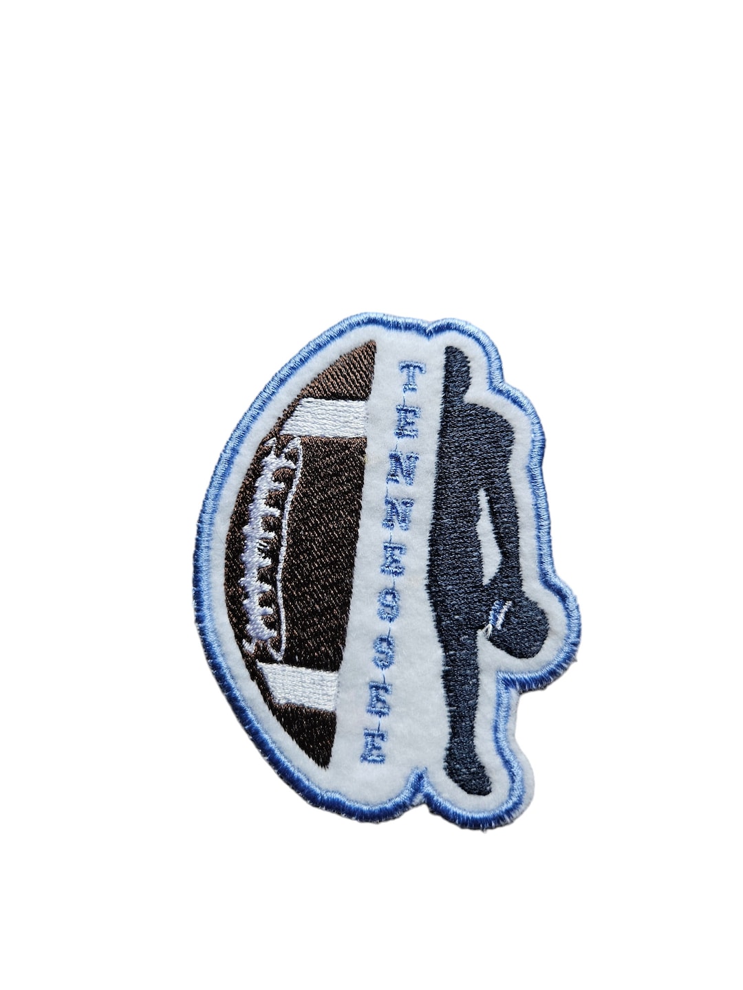 Tennessee Football Player Shaped Iron on Patch 4 Inch Only - Etsy