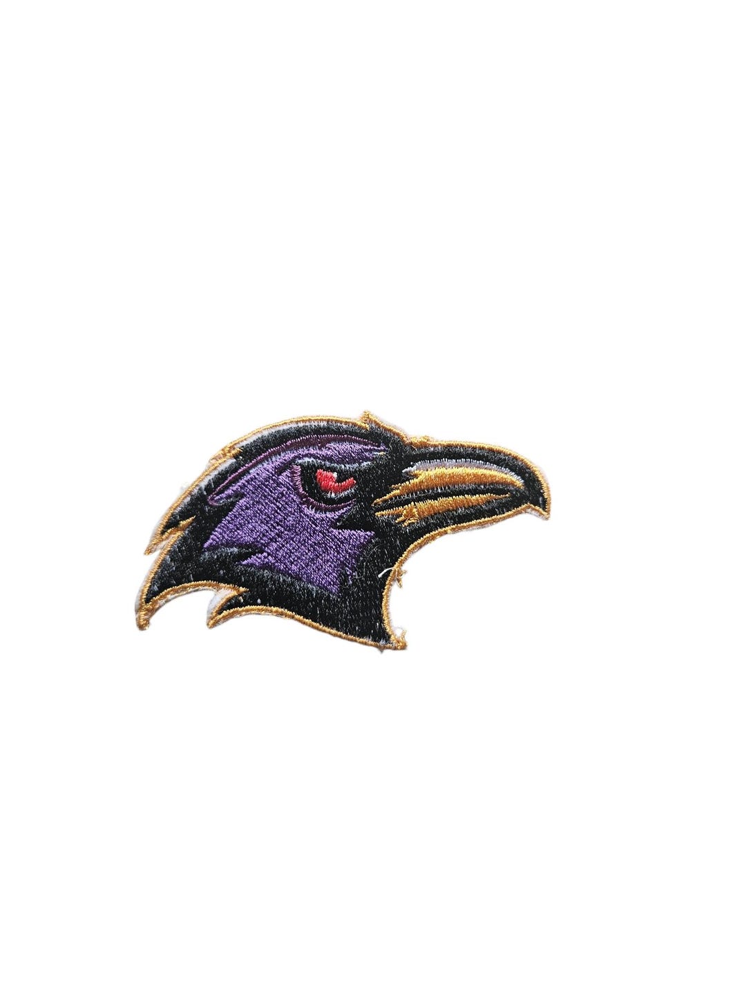 Baltimore Football Raven Side View Patch Iron on 3 Inches' - Etsy