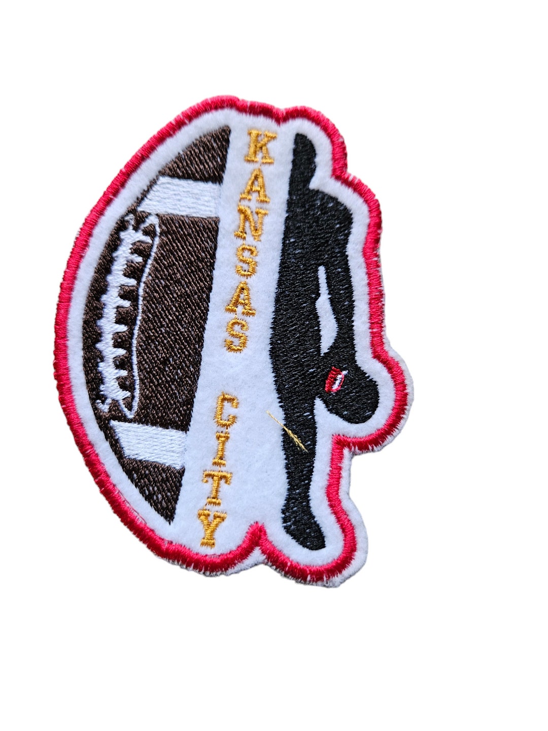 Kansas City Football Player Iron on Patch 4 Inches - Etsy
