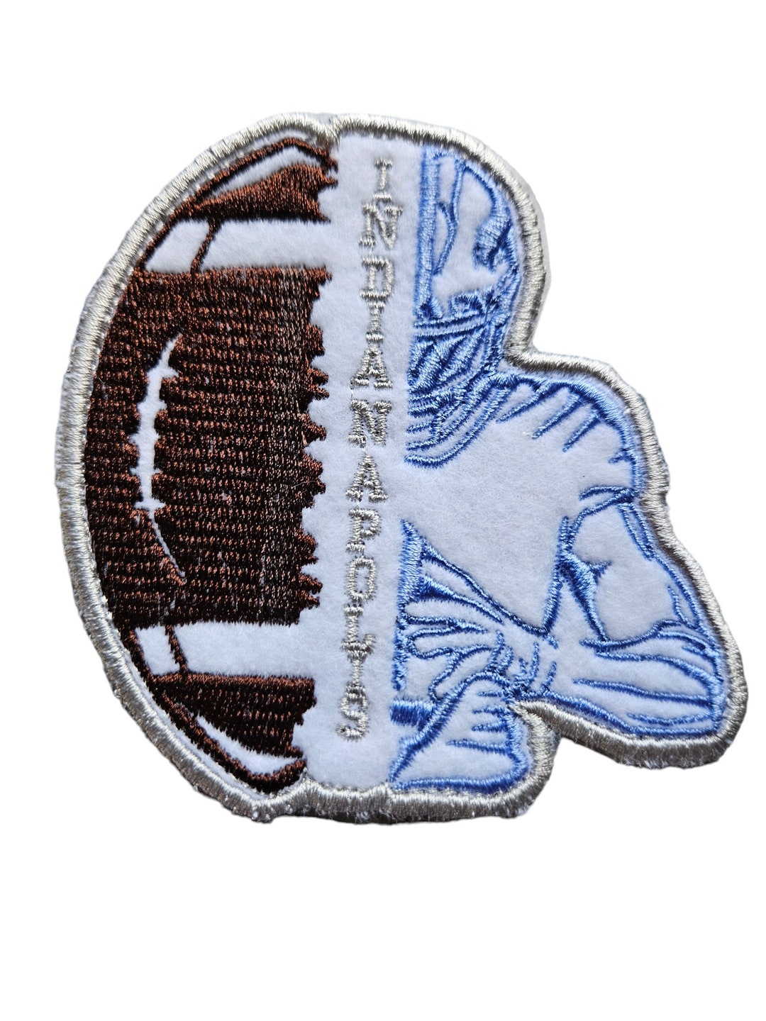 Indianapolis Football Player Iron on Patch 4 Inch - Etsy