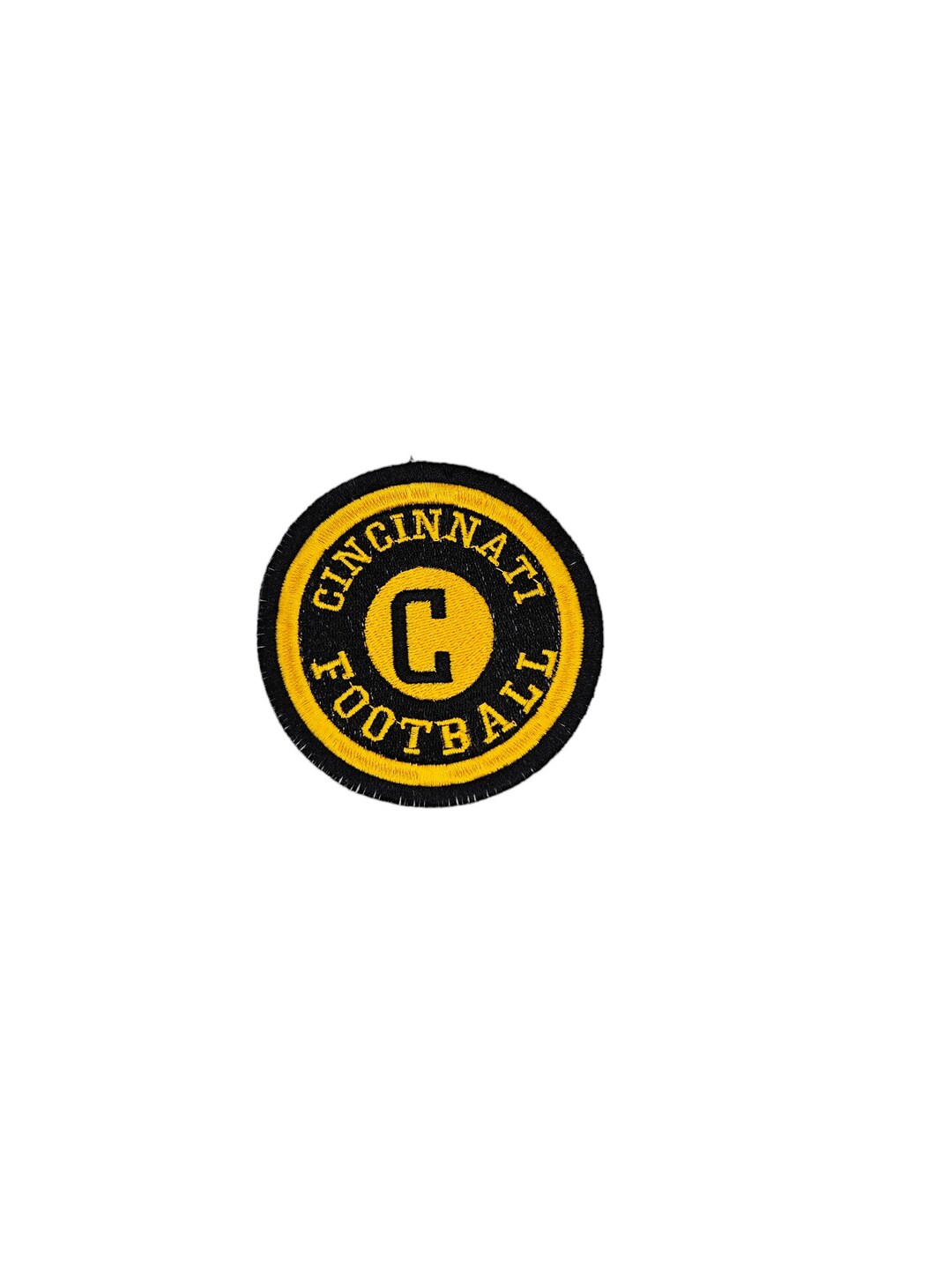 Cincinnati Football Round Patch, Iron On, Football, Cool Cats - Etsy
