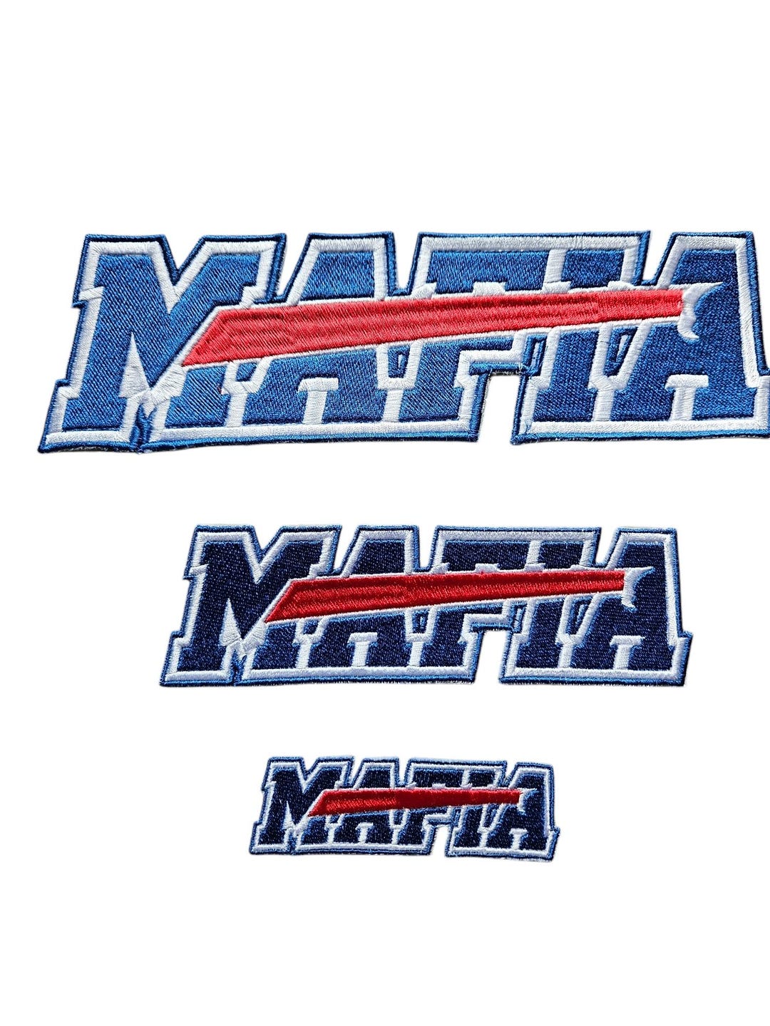 139. Buffalo Football Mafia 3 Sizes Iron on Patch - Etsy