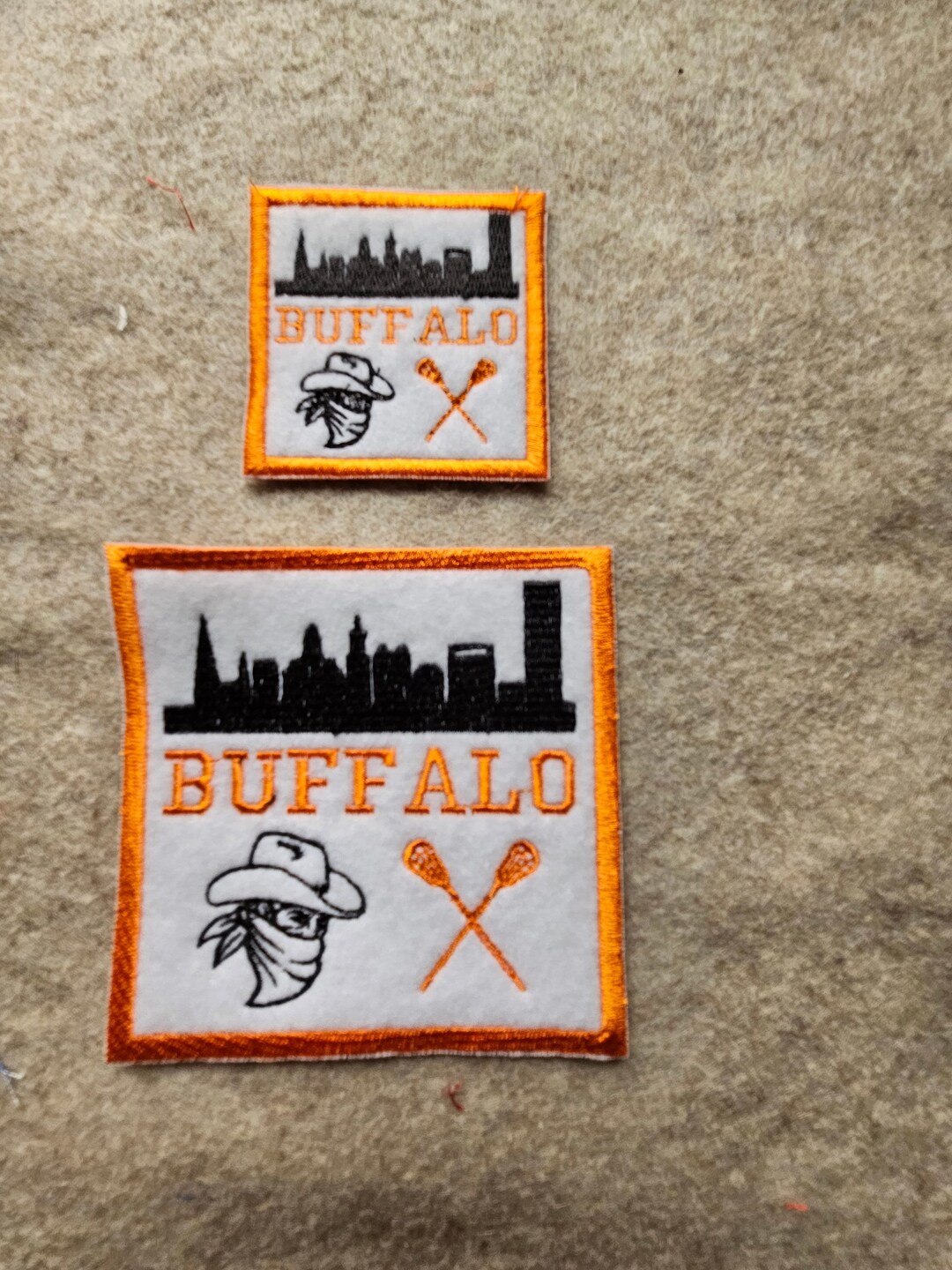 52. Buffalo City Skyline Lacrosse Iron on Patch, Patches - Etsy