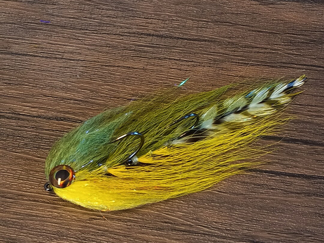 Hollow Flatliner Streamer Fly (various Colors). Streamer Flies. - Etsy