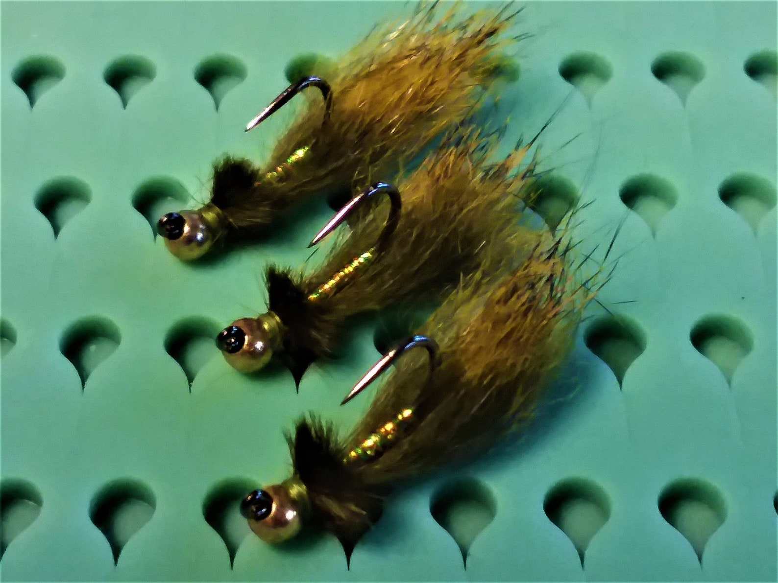 3 Mayer's Mini Leech Jig Nymph/streamer Fly. Euro Nymphs - Etsy
