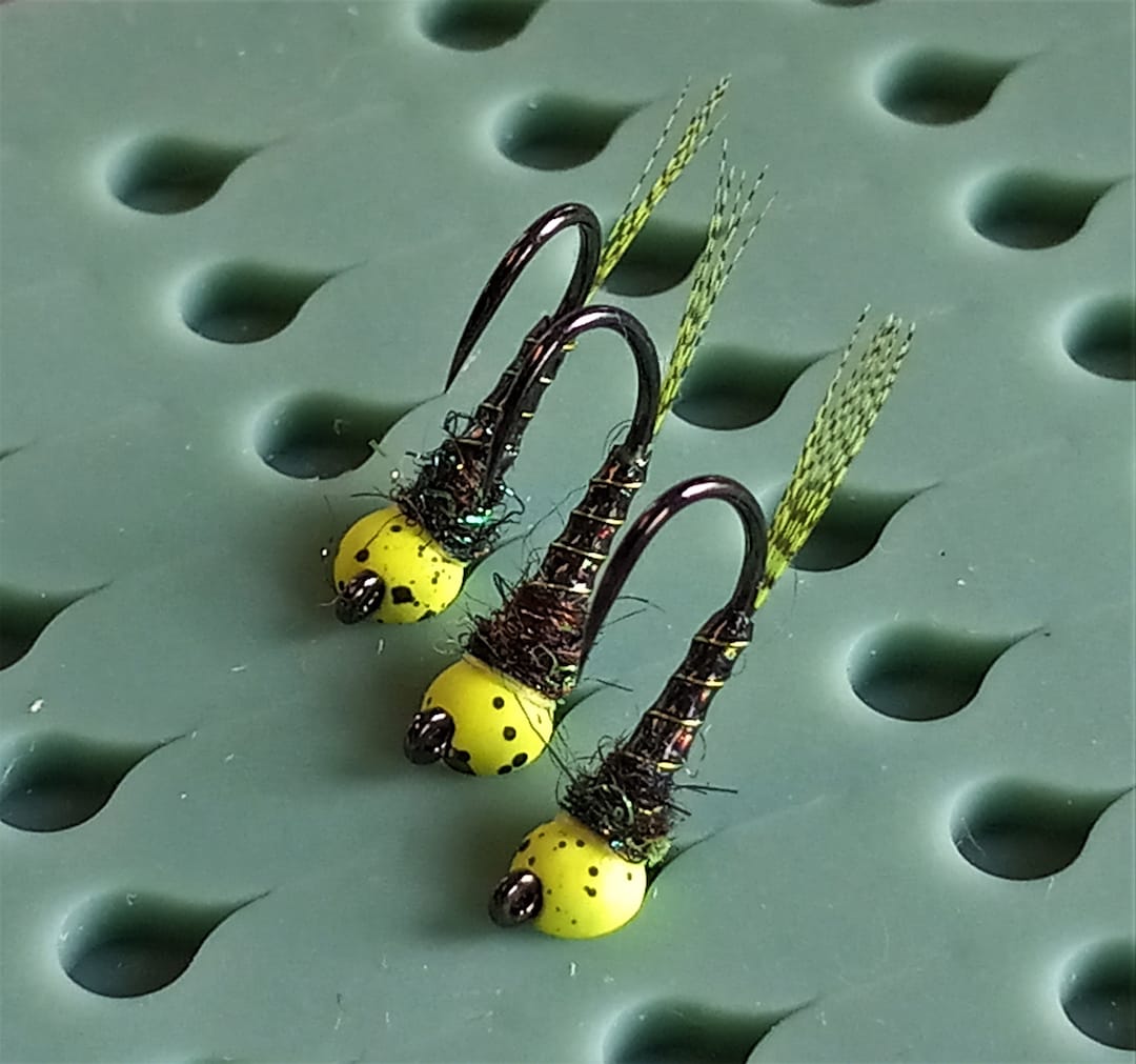 3- Three Mile Nymph Fly. Euro Nymphs - Etsy