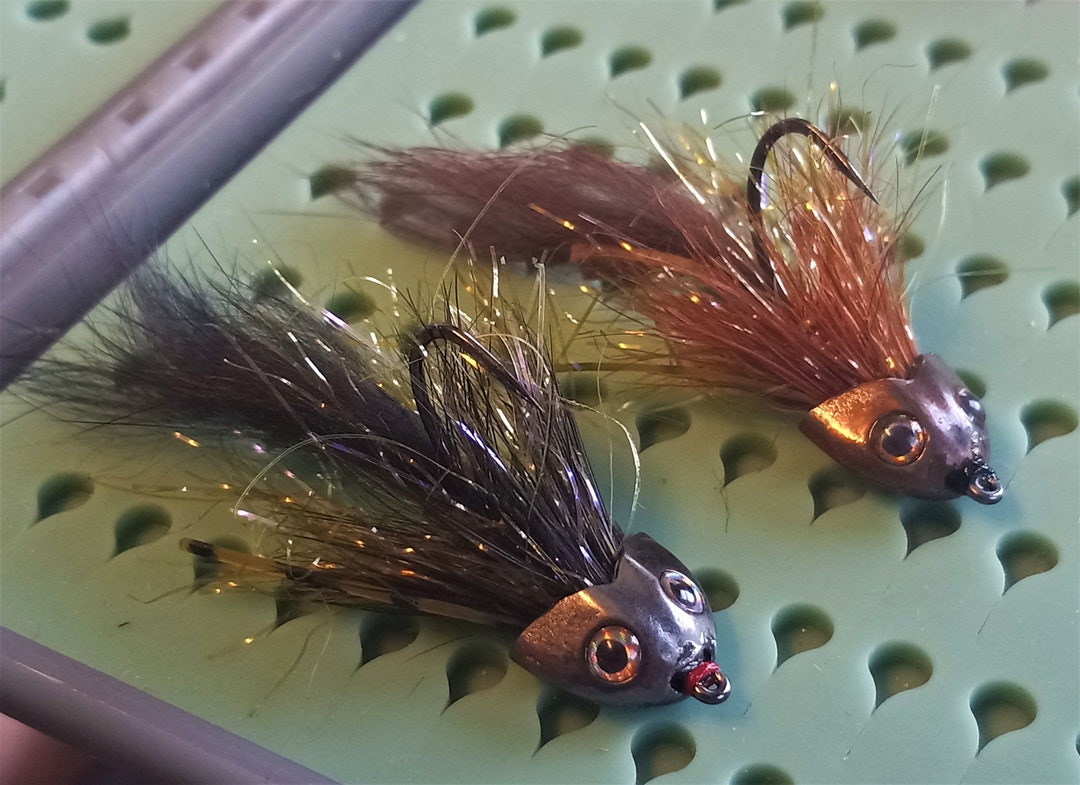 Jiggy Sculpin Streamer Fly. Streamer Flies - Etsy