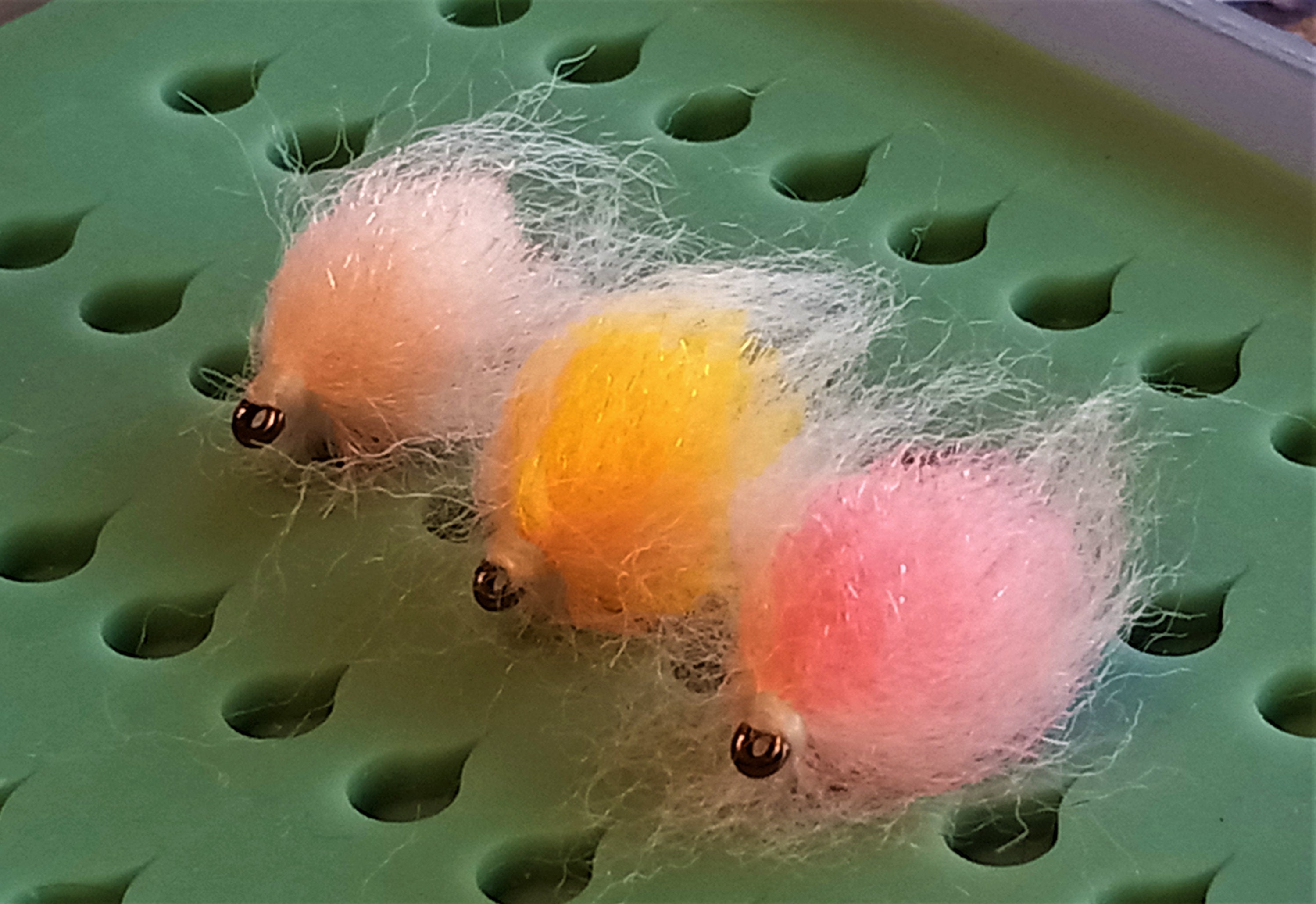 3 Nuke Egg Nymph Fly various Colors. Nymph Flies. - Etsy