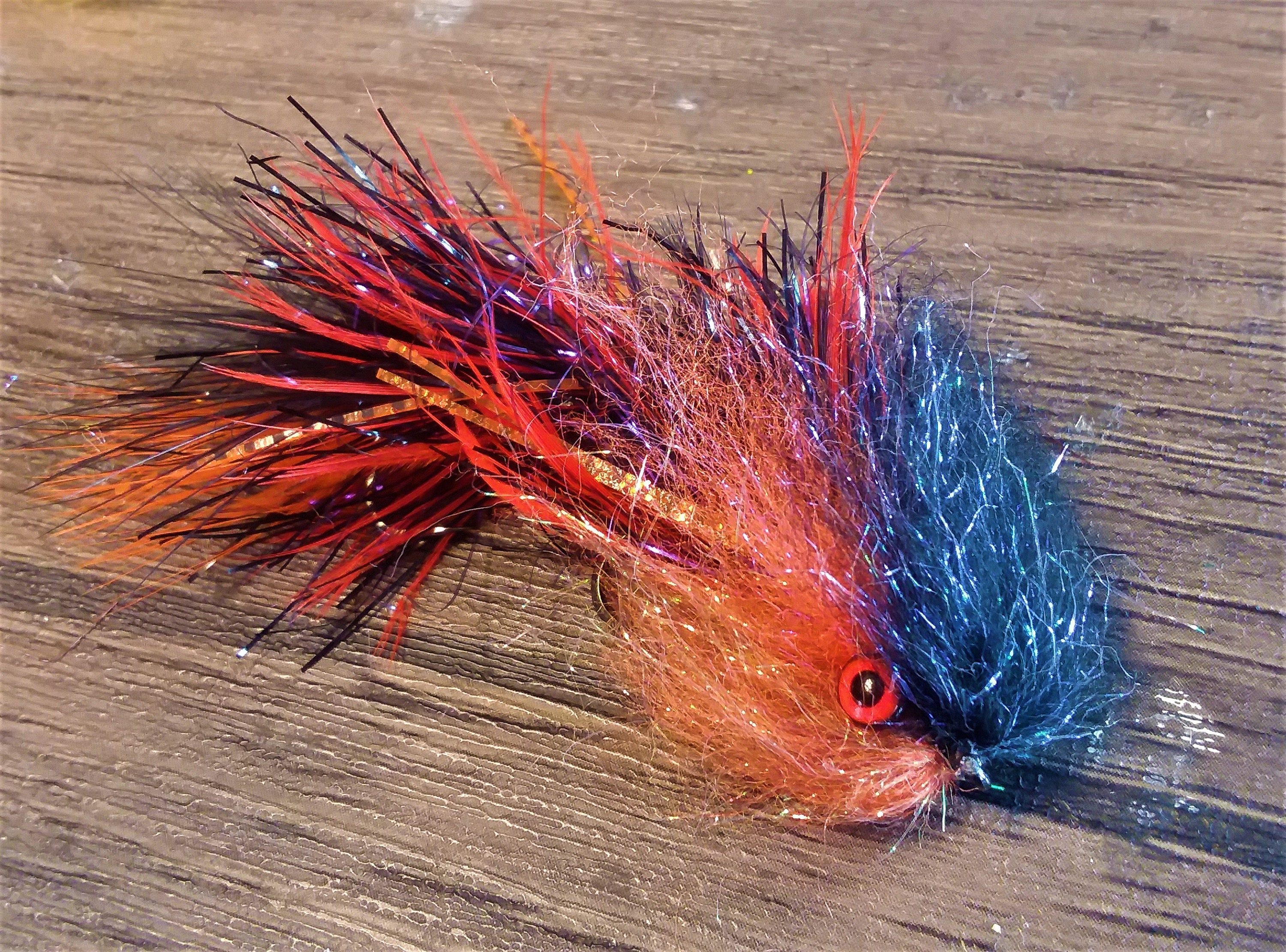 Flugenzombie Articulated Streamer Fly various Colors. - Etsy