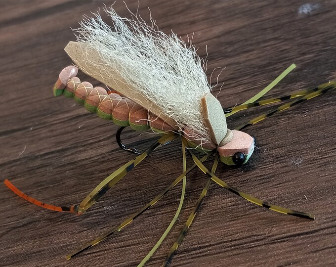 Sweetgrass Hopper Fly various Colors. Foam Hoppers. - Etsy