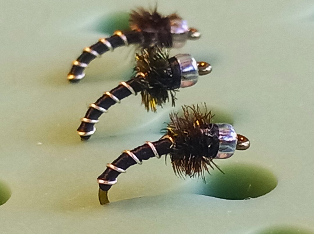 3- Midge Pupa Nymph Fly. Nymph Flies. - Etsy