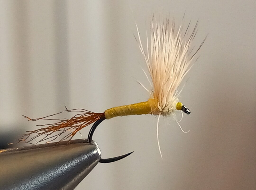 3- Sulfur Sparkle Dun Dry Fly. Dry Flies. - Etsy