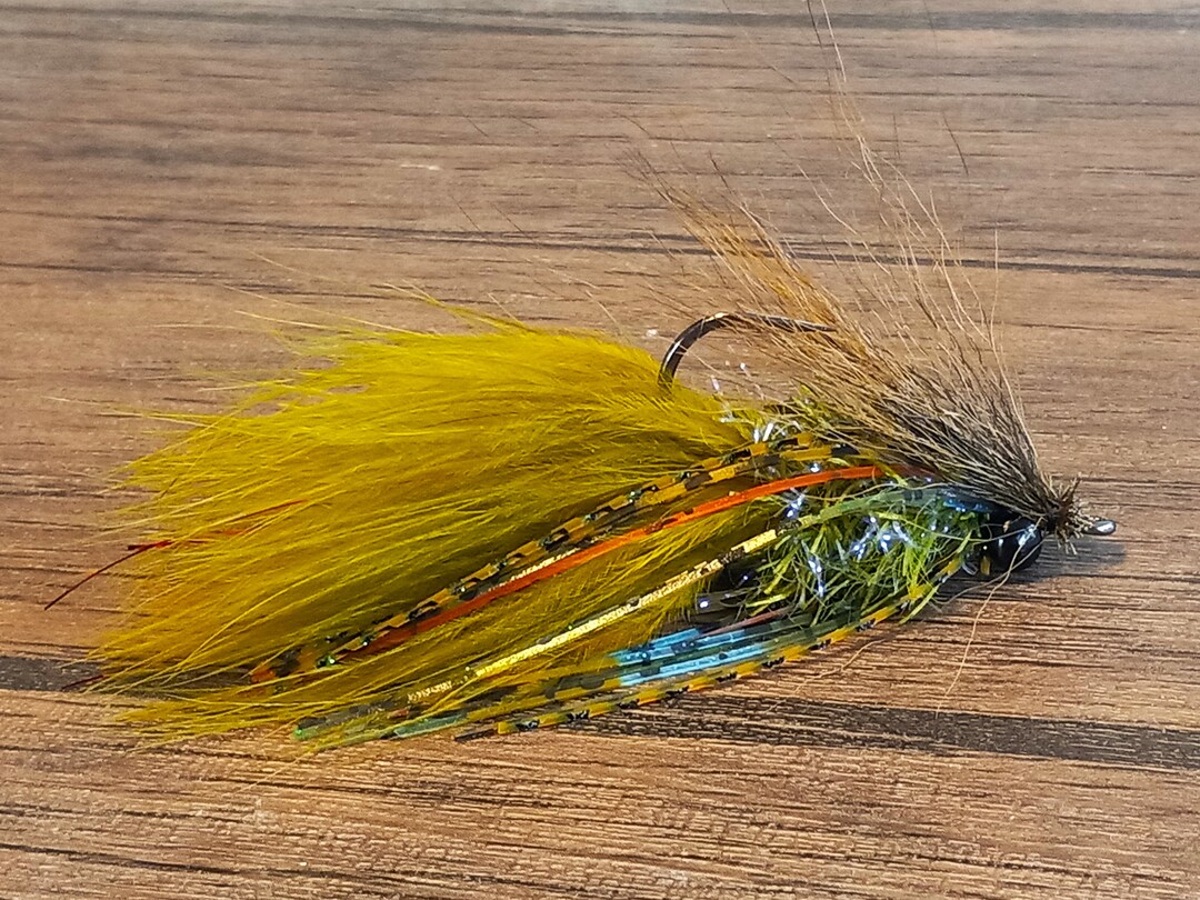 Grim Creeper Streamer Fly. Streamer Flies. - Etsy