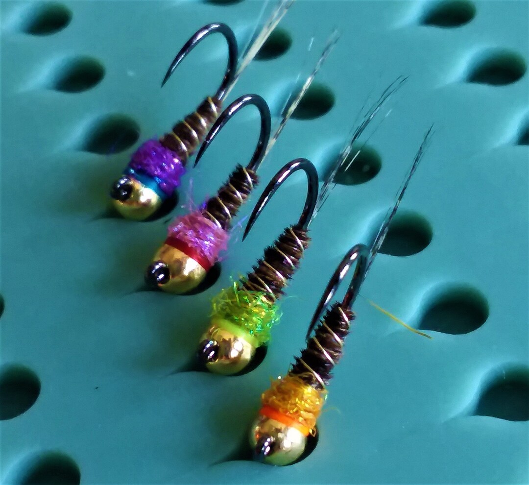 3- Frenchy Jig Nymph Fly. Euro Nymphs. - Etsy