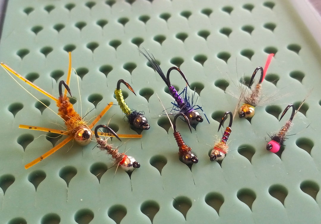 Euro Nymph Assortment two Dozen Flies. Euro Nymphs. - Etsy