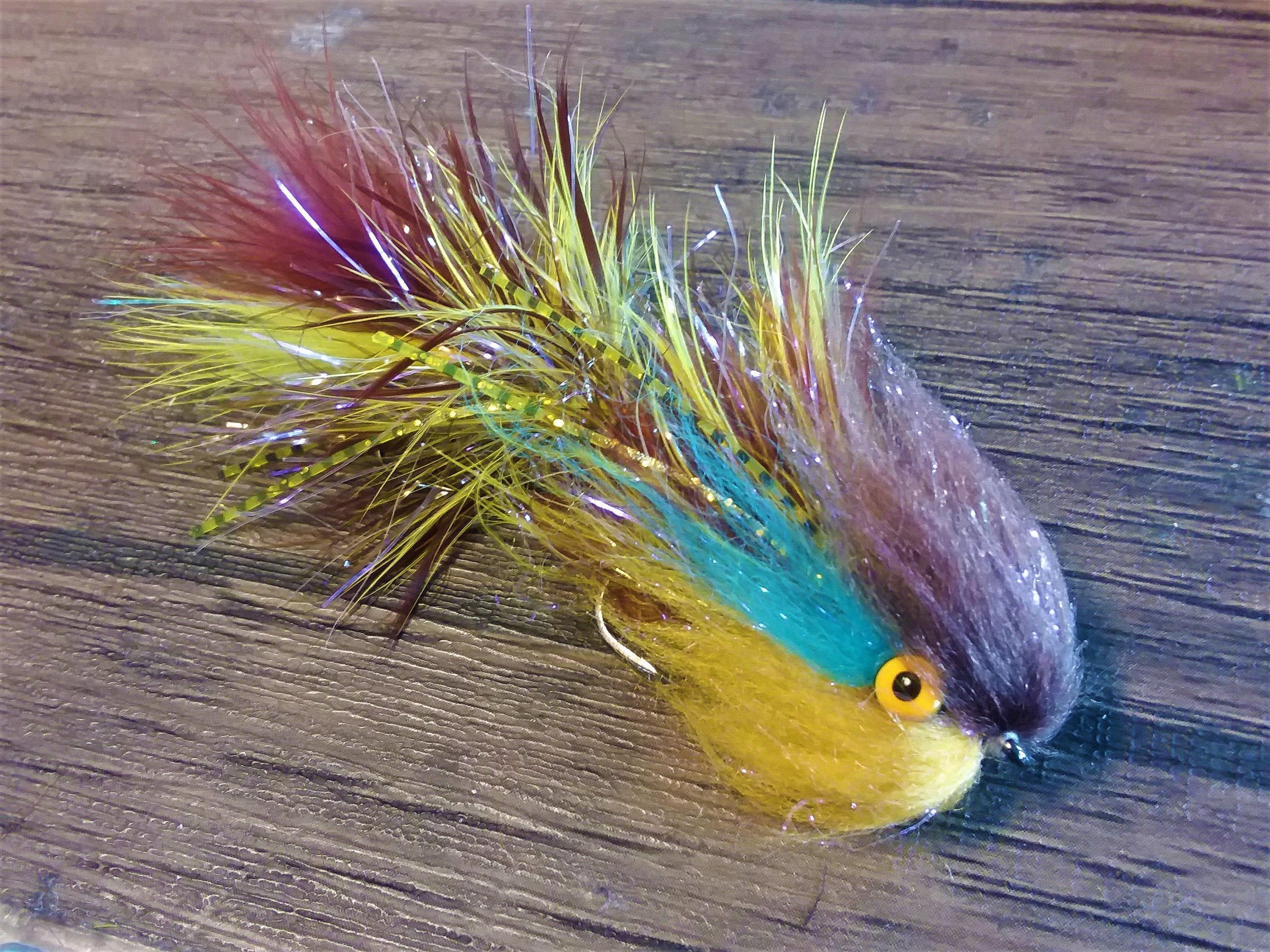 Flugenzombie Articulated Streamer Fly various Colors. - Etsy
