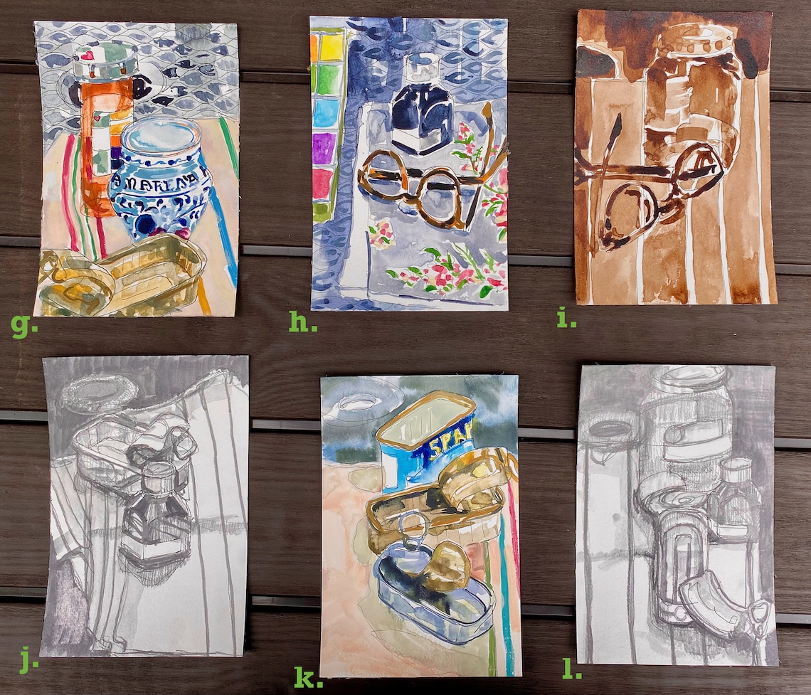 Still Life Paintings of Ordinary Objects - Etsy