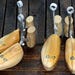 Vintage 1970s Wooden Shoe Trees Mens Boot Stretcher Original German ...
