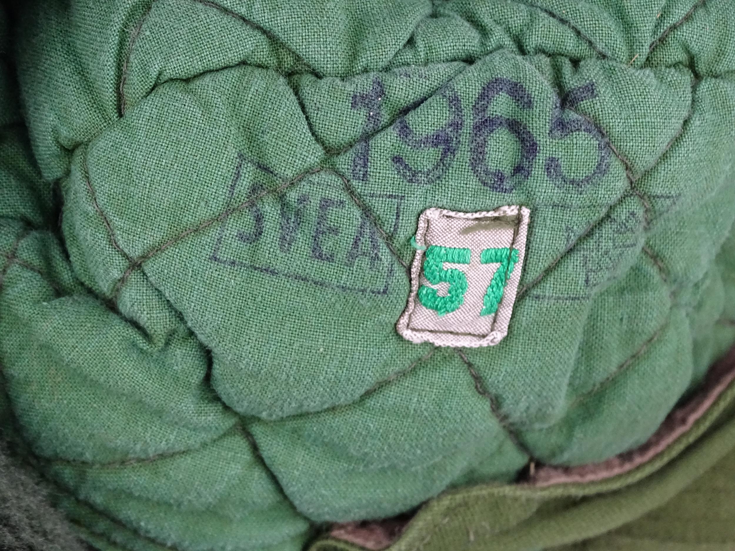 1960s Swedish Army Winter Hat Green Field Cap M59 Original Sweden ...