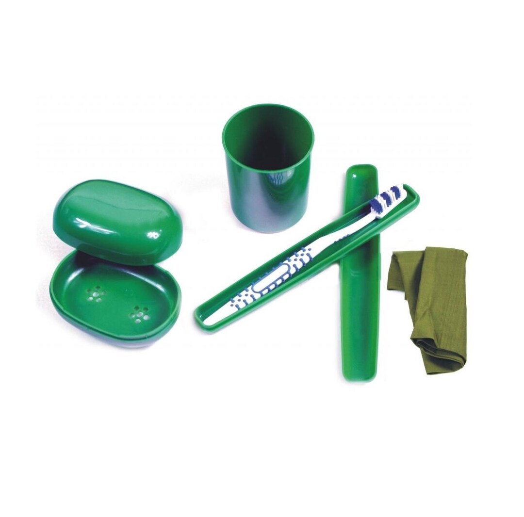 Retro 1980's Ex-army Hygiene Kit - 5pcs Set Includes: Soap Dish ...