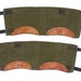 Genuine 1960s Ex-army Gaiters Canvas & Leather Olive Vintage Boot Shoe ...