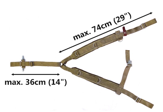 Original Ex-Army Belt & Harness Webbing Rig System Ta… - Gem