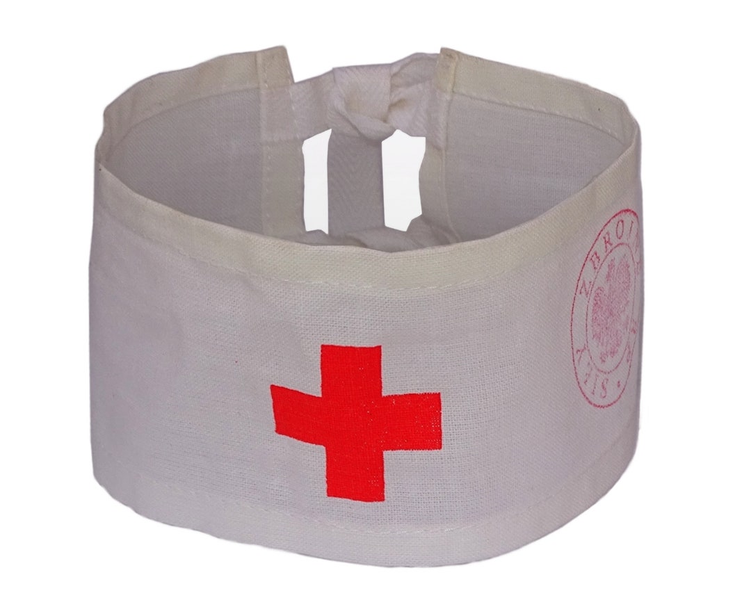Ex-army Medic Armband Small Cotton Brassard Red Cross Emergency Doctor ...