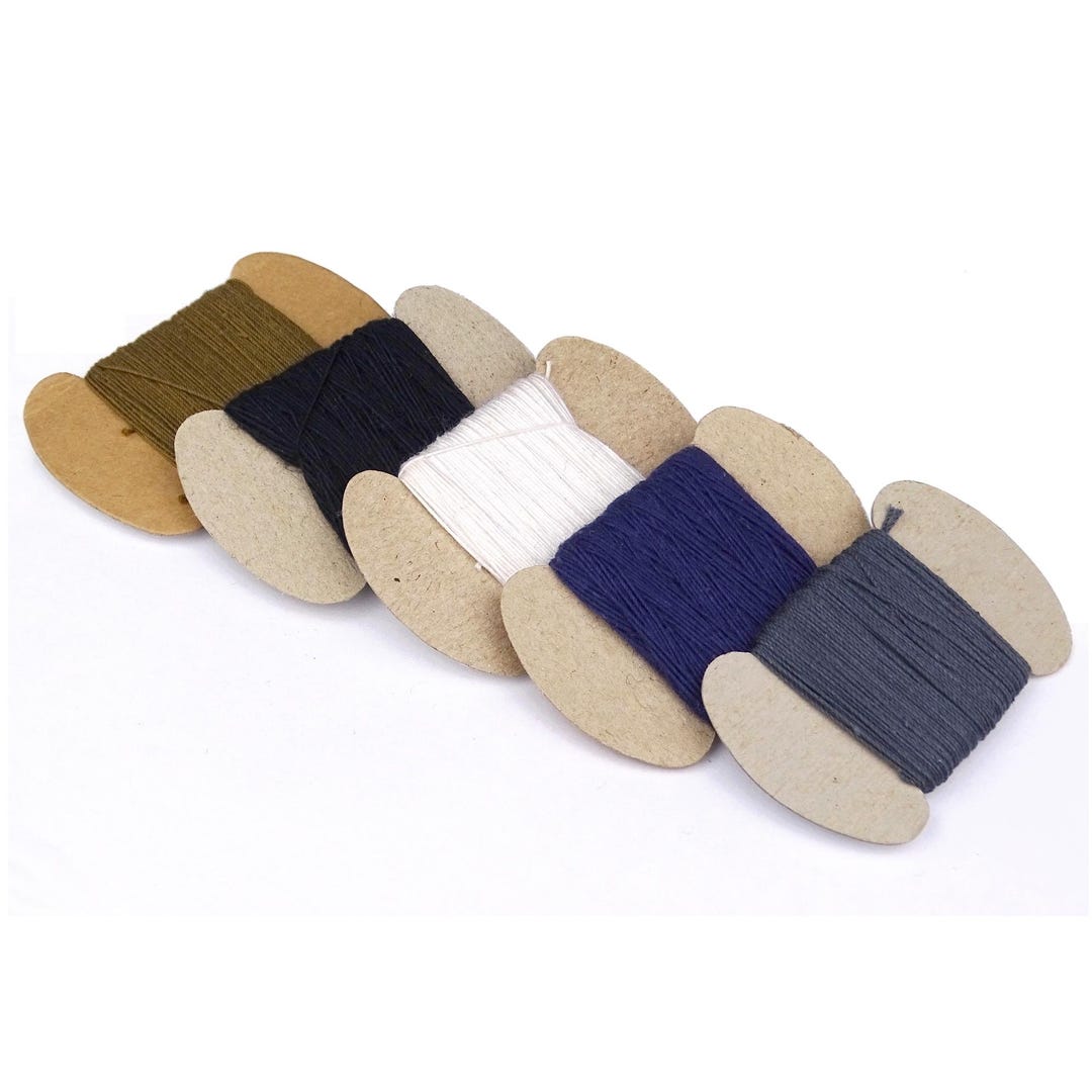 Strong 1980s Army Surplus Sewing Threads Set of 5 X 25m = 125m 100% ...