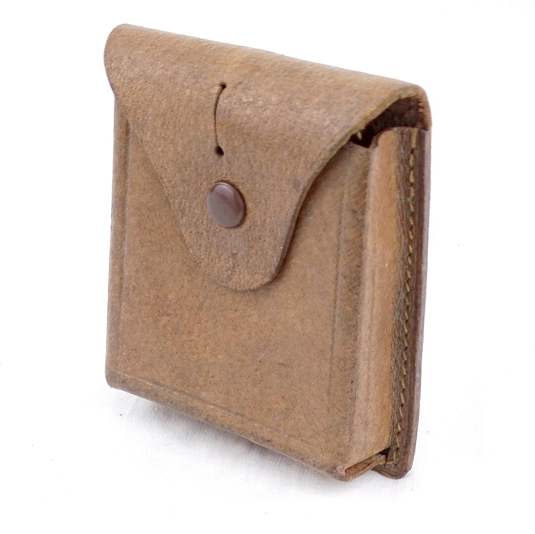Old Compass Leather Pouch Hungarian Army 1950s Pouch Tan or Brown Case ...