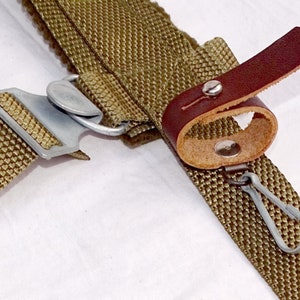 Original Ex-army Belt & Harness Webbing Rig System Tactical Belt Y ...