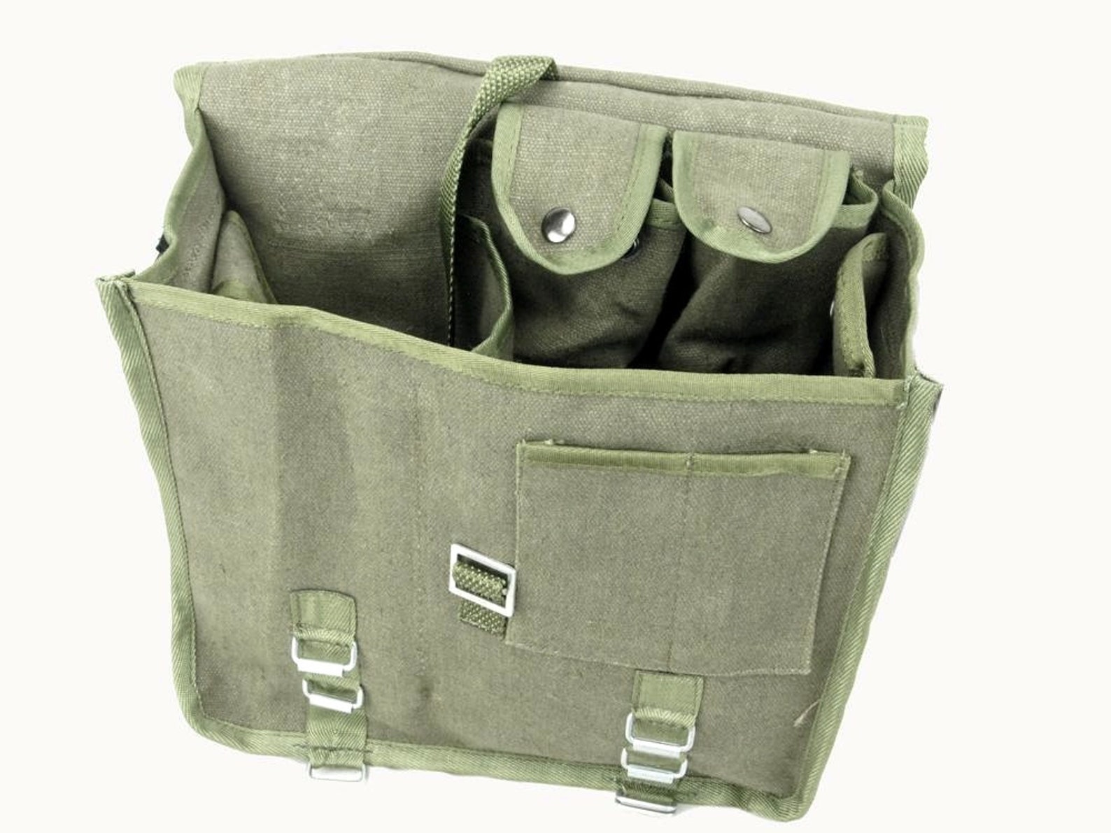 1980s Ex-army Showerproof Canvas Pannier Bags Pair Retro - Etsy
