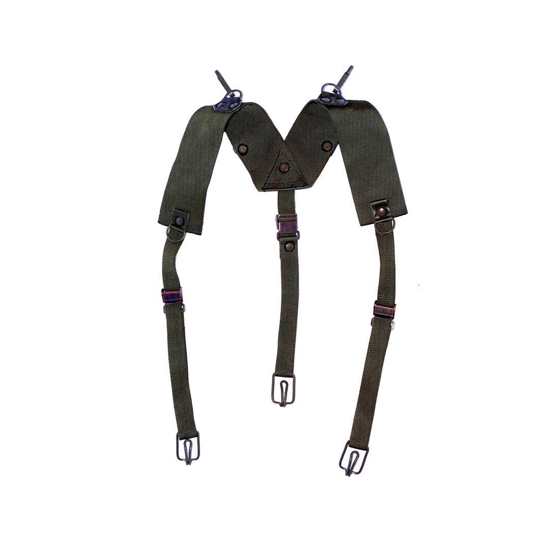 Ex-army Shoulder Harness Y-strap Suspenders Braces Adjustable Thick ...