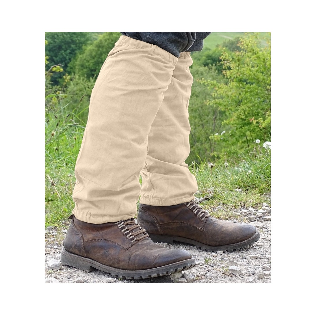 1960s Genuine Army Canvas Gaiters Retro Long Spats Cotton Breathable ...