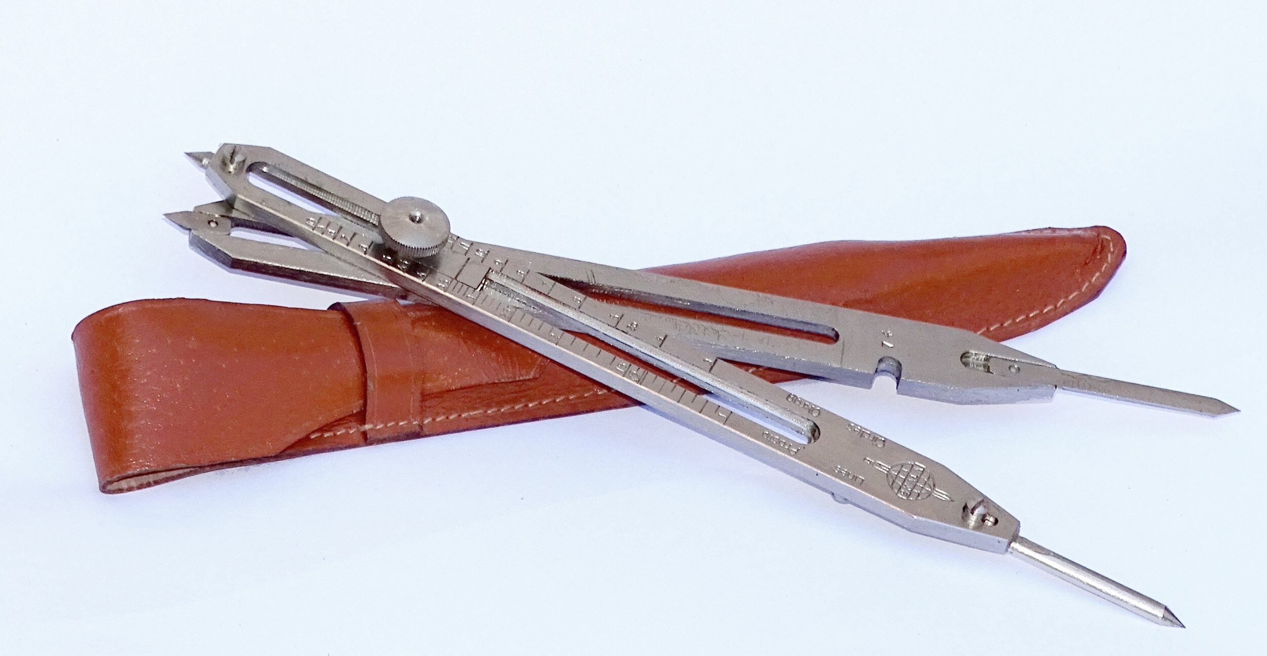 Genuine 1980s Army Proportional Dividers New in Leather Case Vintage ...