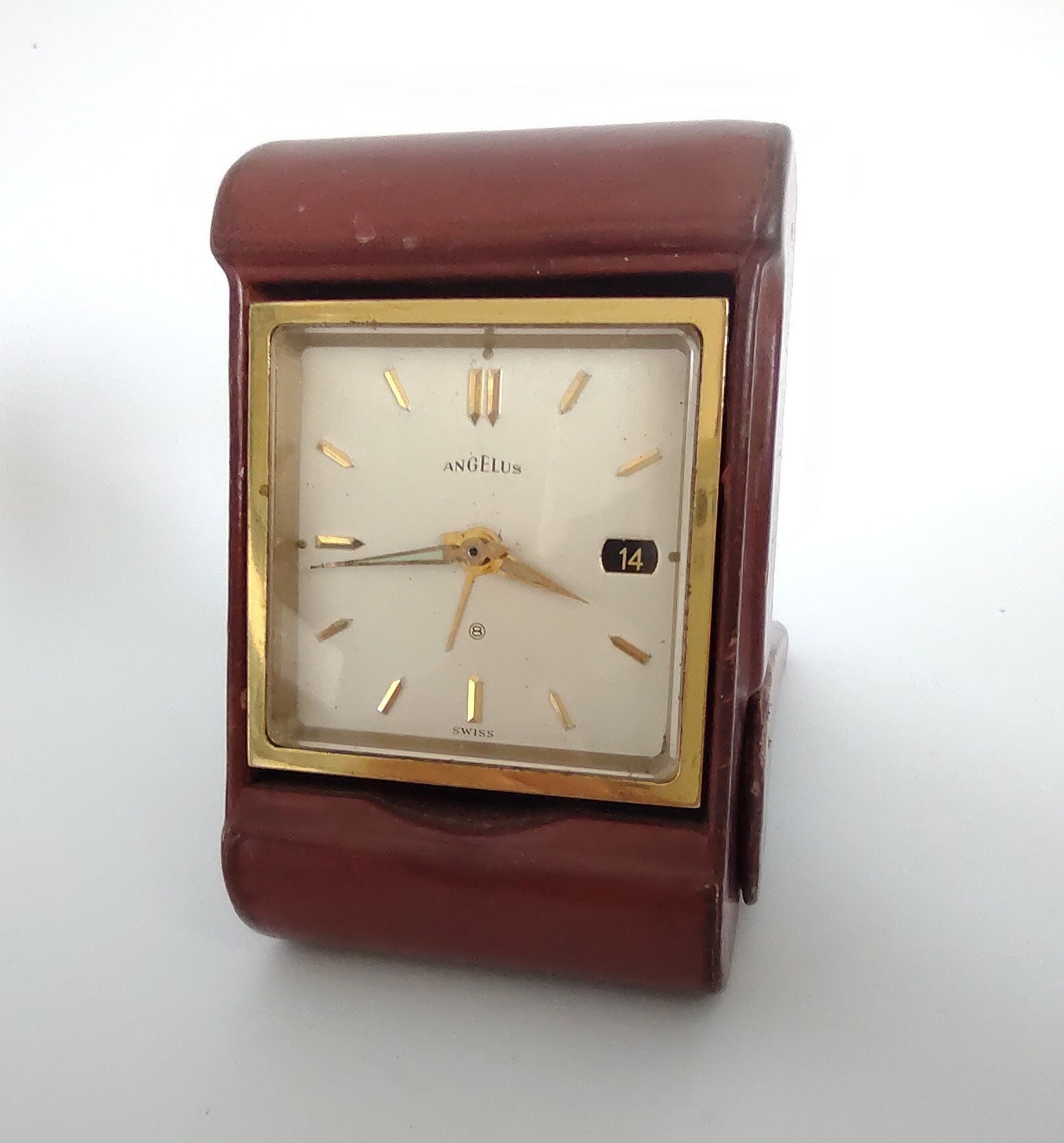 Alarm Clock Angelus 1930s Watch Swiss Clock Travel 8 Days Clock - Etsy UK