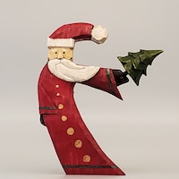 12" Standing Santa: Holiday Decor - Etsy