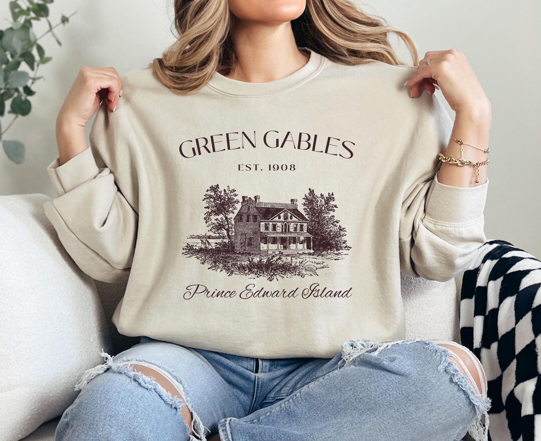 Anne of Green Gables Sweatshirt, Classic Literature Bookish Gift ...