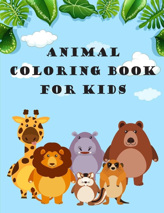 100 Animal Coloring Pages Printable | Etsy
