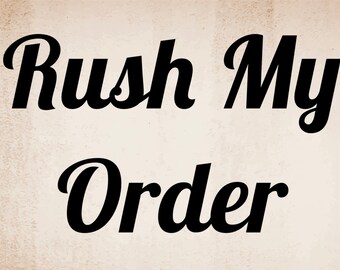 Rush Order Fee | Etsy