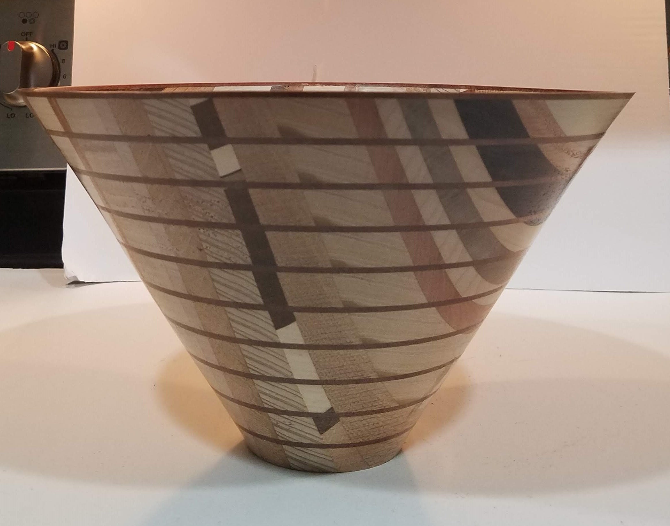 Board Style Segmented Turned Bowl - Etsy