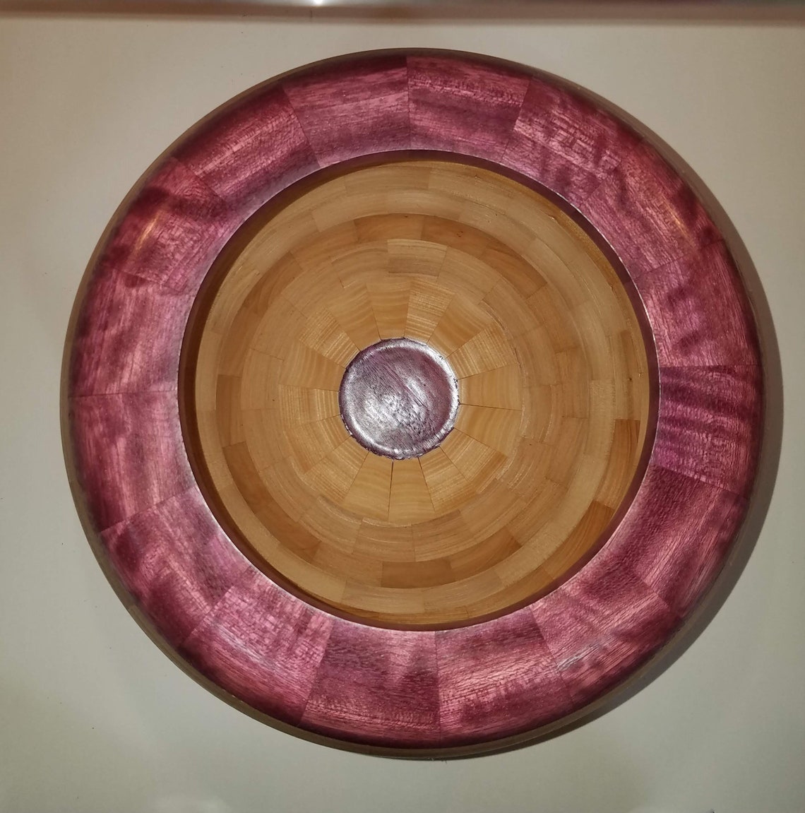 Open Segmented Wood Turned Bowl - Etsy