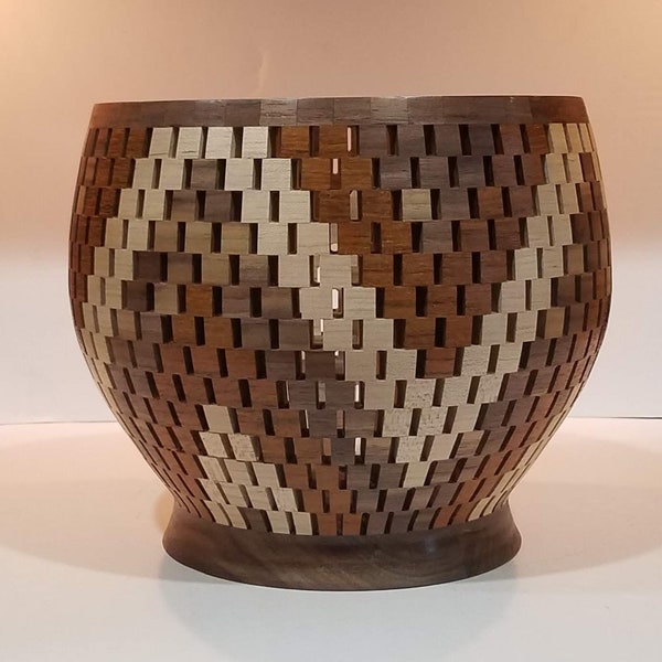 Open Segment Wood Bowl - Etsy