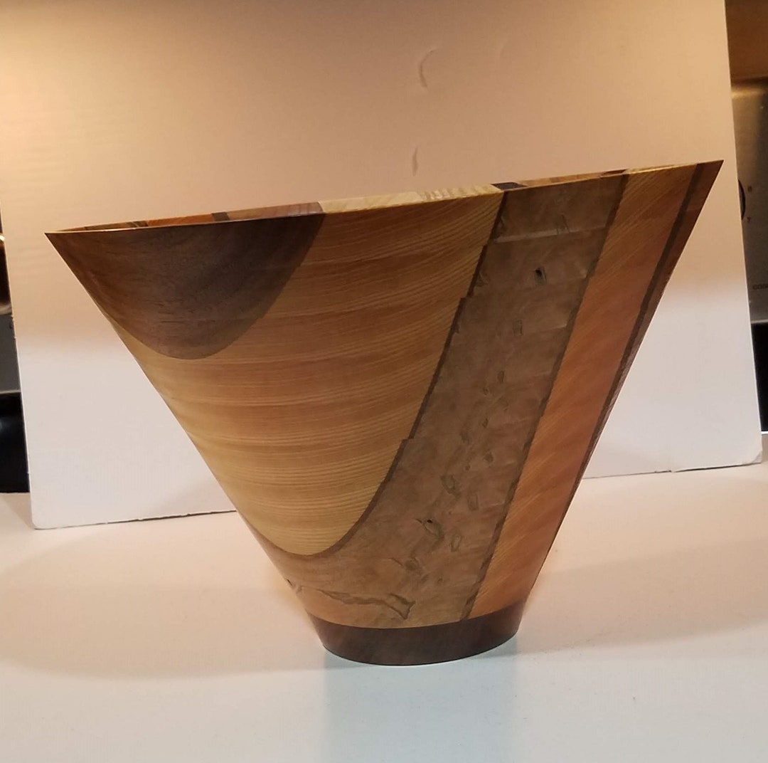 Board Style Segmented Turned Bowl - Etsy