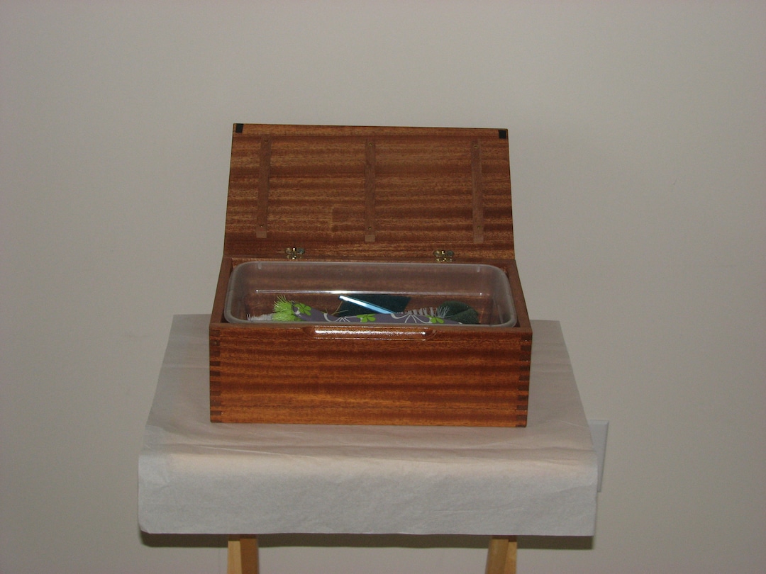 Mahogany Sponge Box - Etsy
