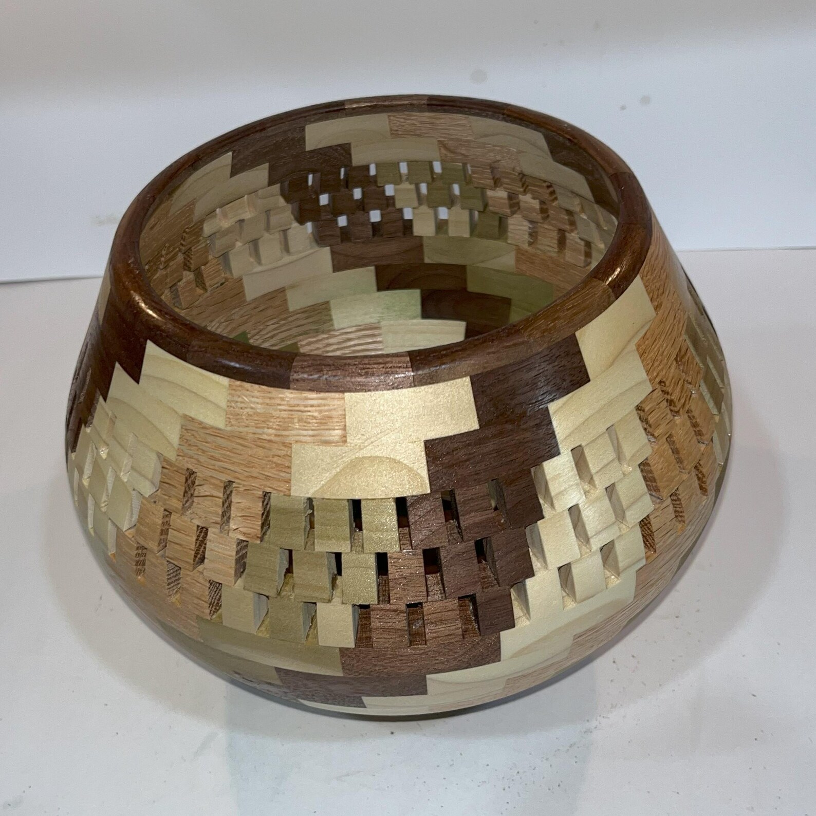Open Segmented Turned Bowl - Etsy