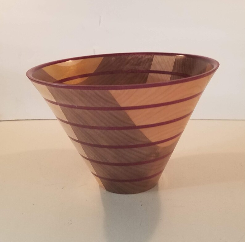 Board Style Segmented Turned Bowl - Etsy