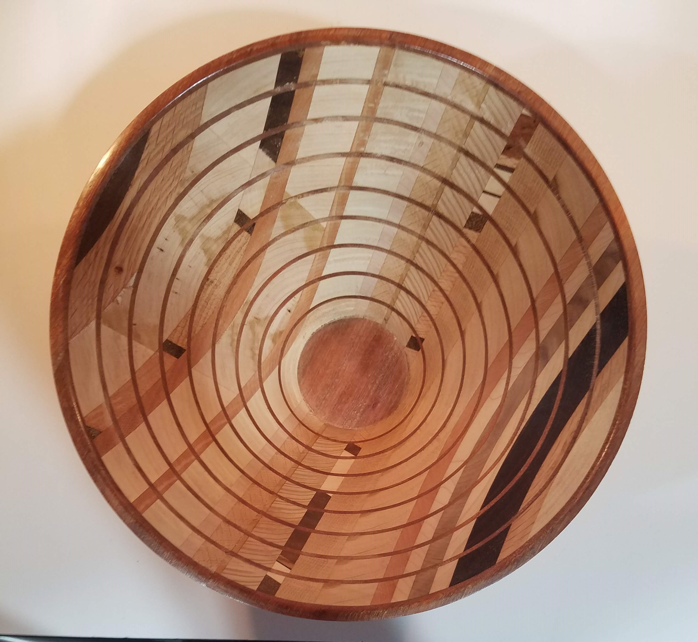 Board Style Segmented Turned Bowl - Etsy